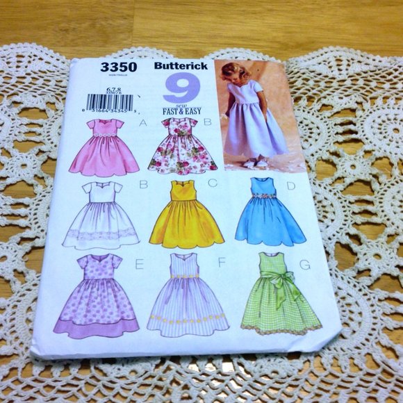 Butterick | Office | Uncut Factory Folded Butterick 9 Sew Fast And Easy ...